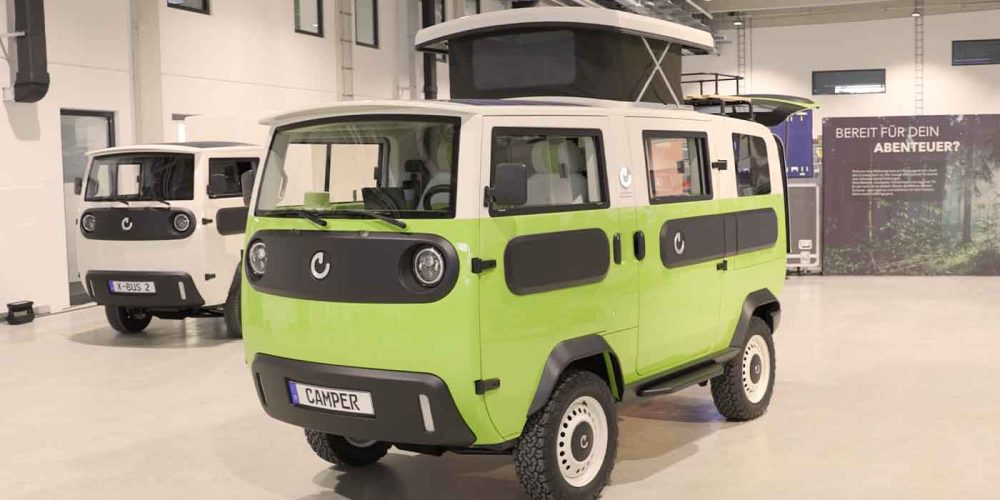 ElectricBrands unveils Camper version of electric XBUS priced below $40k