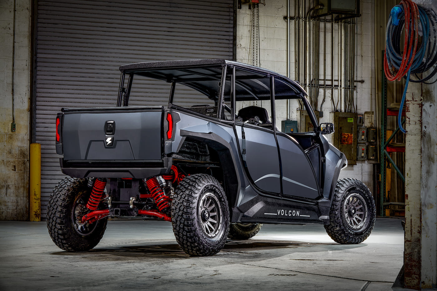 Volcon Stag unveiled as 80 MPH all-electric UTV with built-in cameras