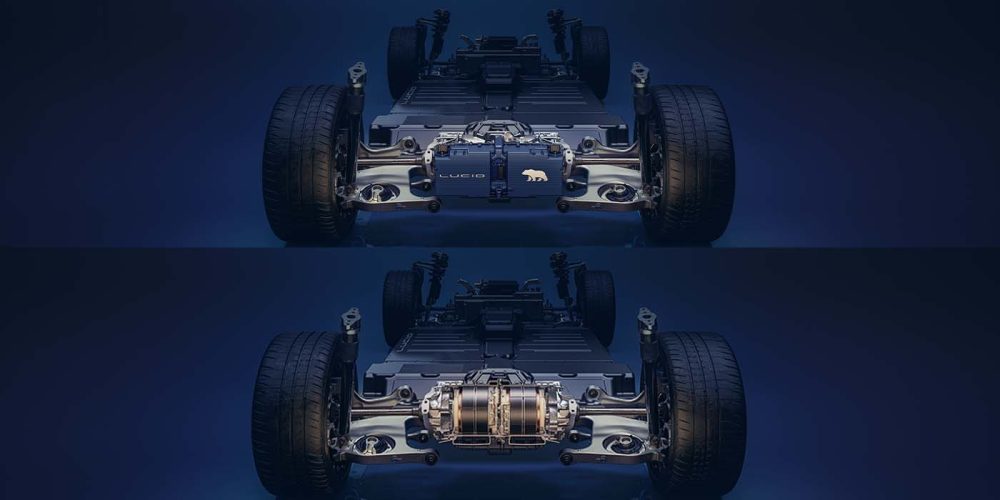 Lucid Motors unveils wicked fast tri motor Air Sapphire