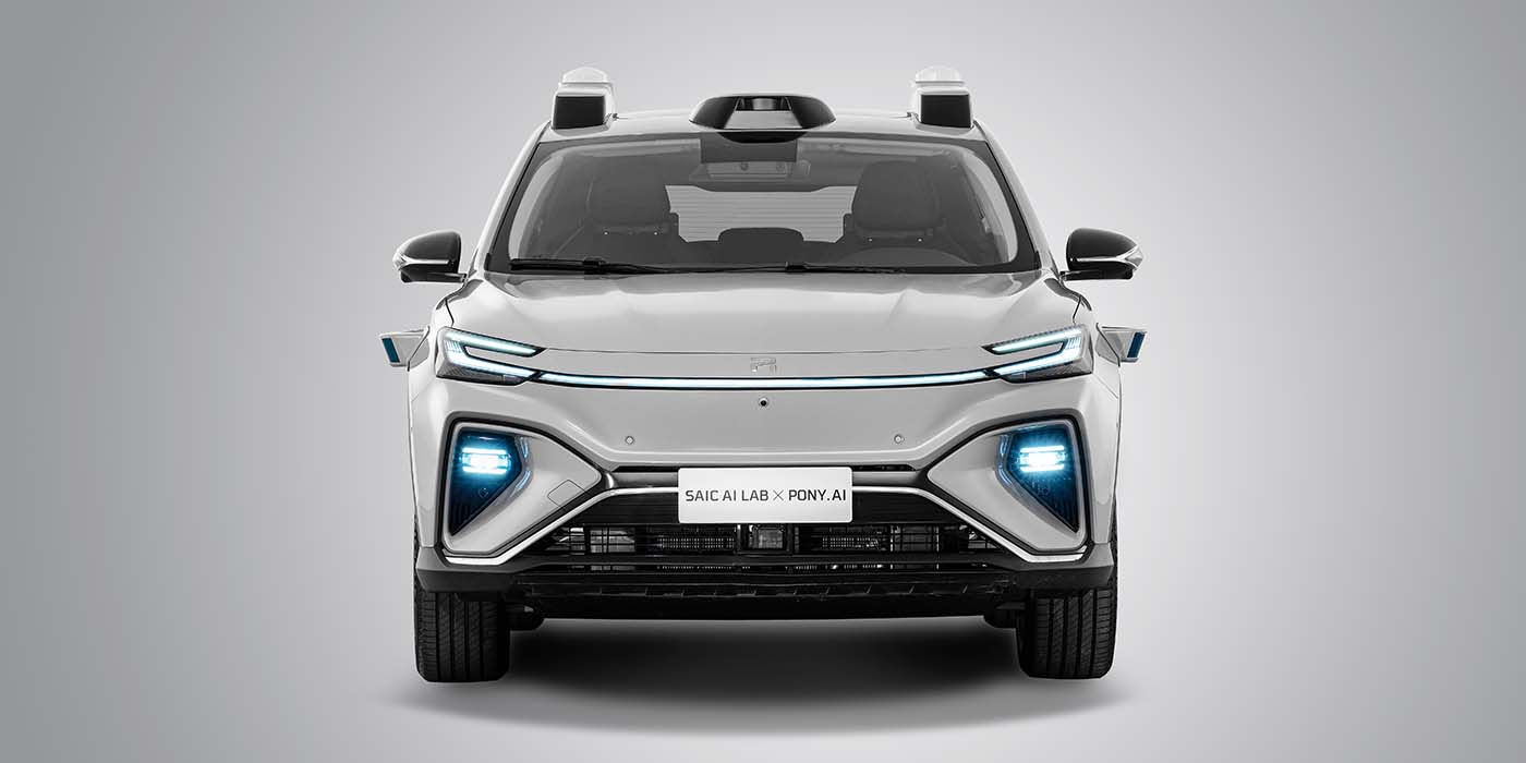 SAIC and Pony.ai to co-develop level 4 autonomous robotaxis