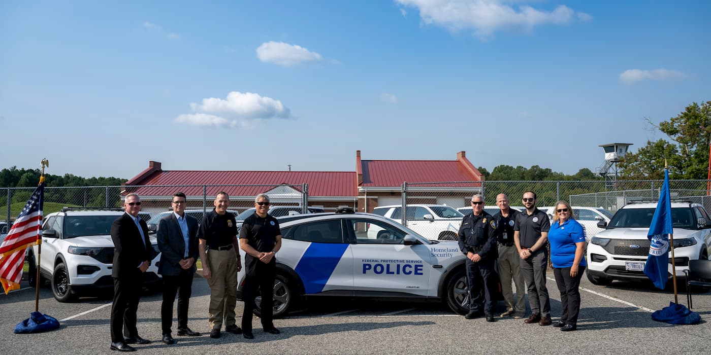The Department of Homeland Security is adopting EVs