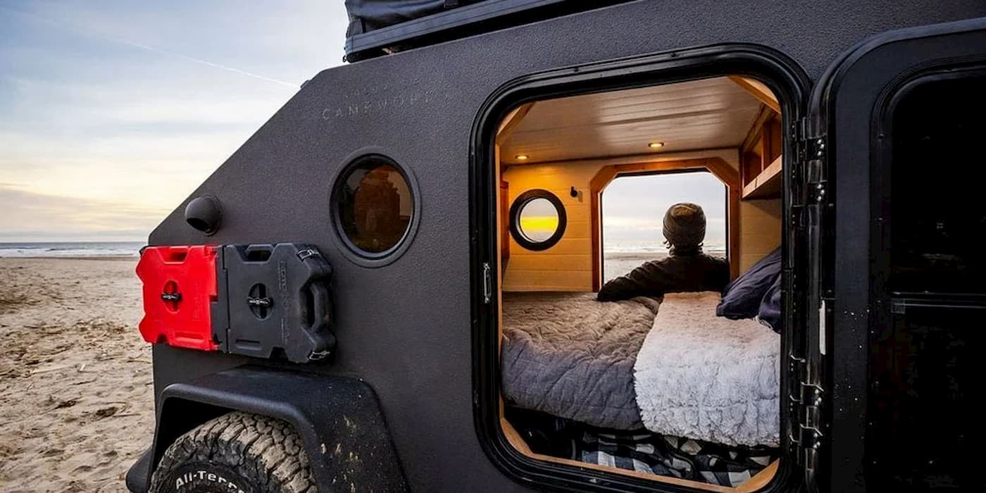 New off-road camper acts as a microgrid and can charge your EV