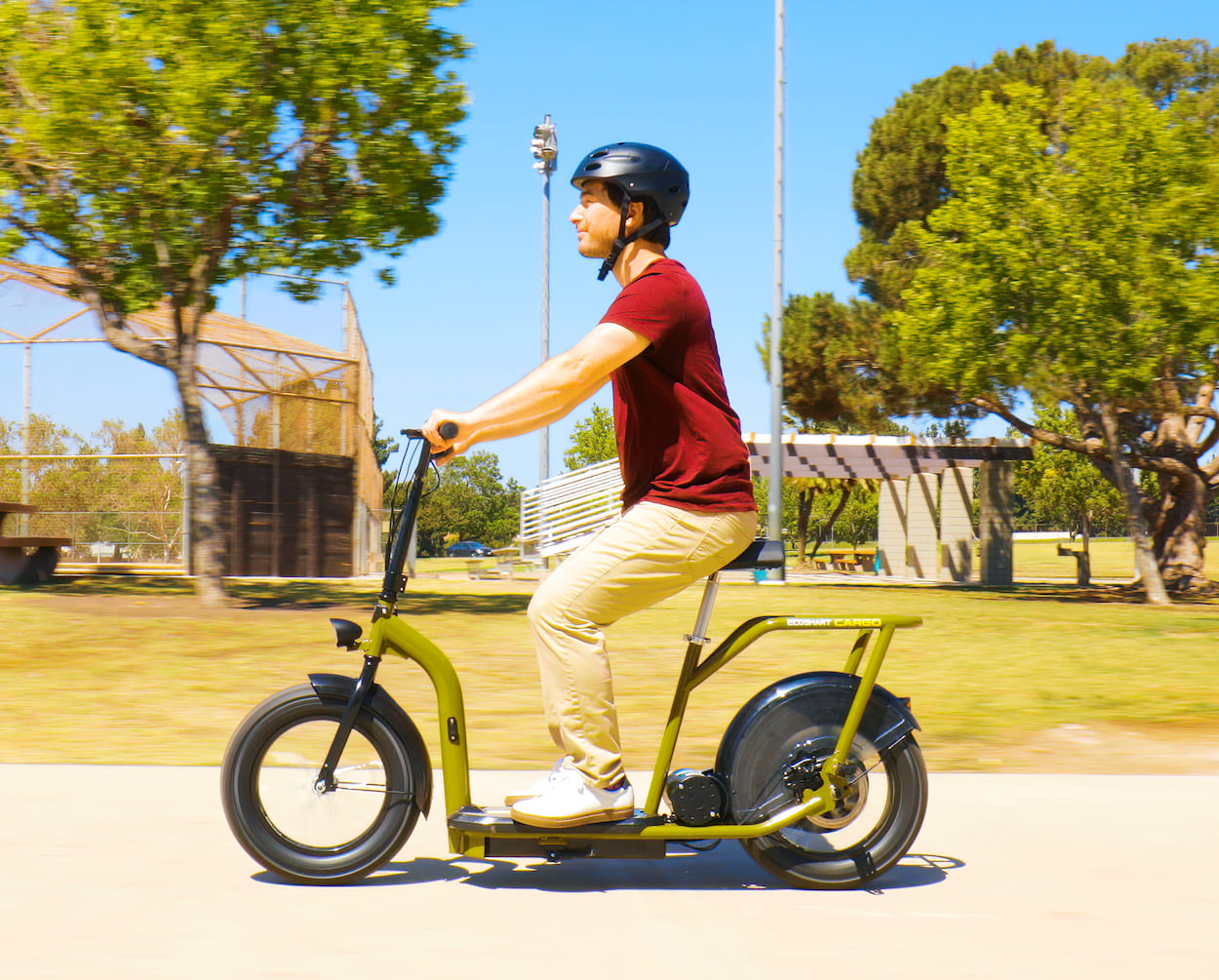 Razor EcoSmart Cargo 1,000W electric scooter carries two adults