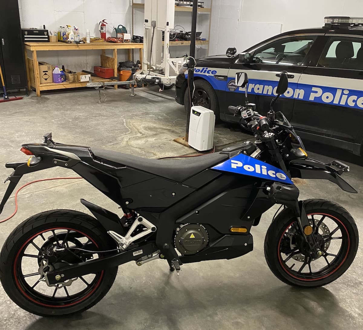Affordable Kollter electric motorcycle gets first police patrol use