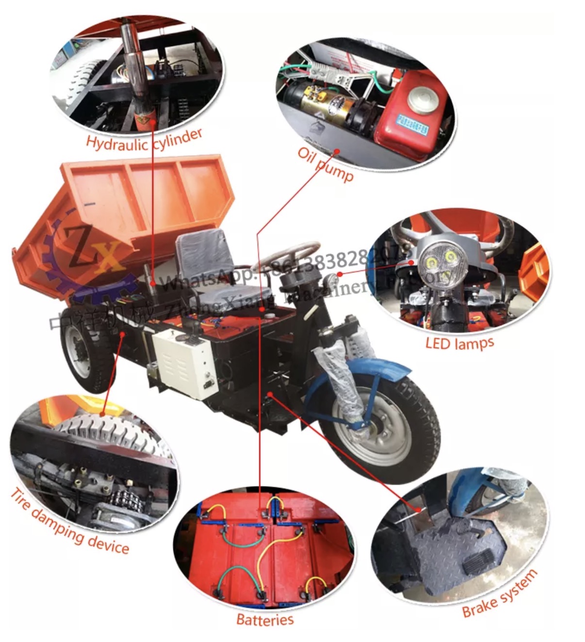 Check out this $1,100 'street legal' 3-wheeled electric flat bed truck