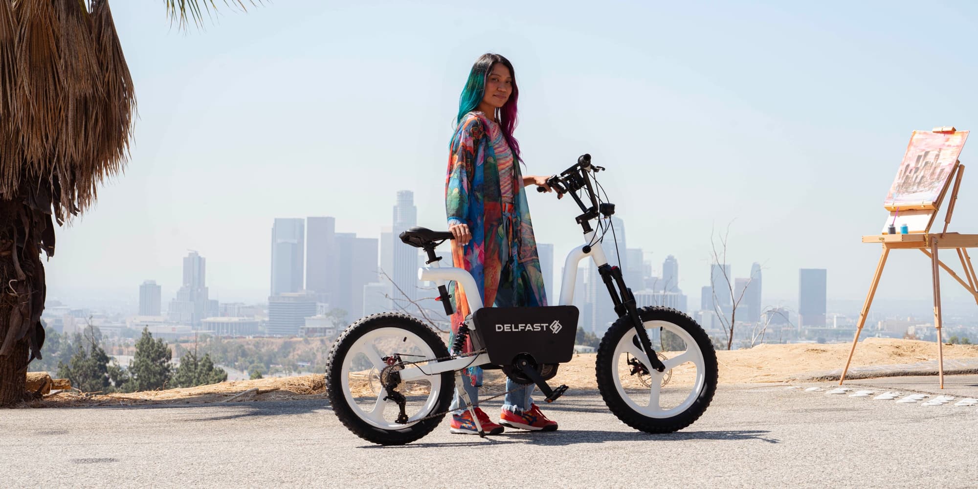 Delfast California unveiled as electric moped with 100 mile range