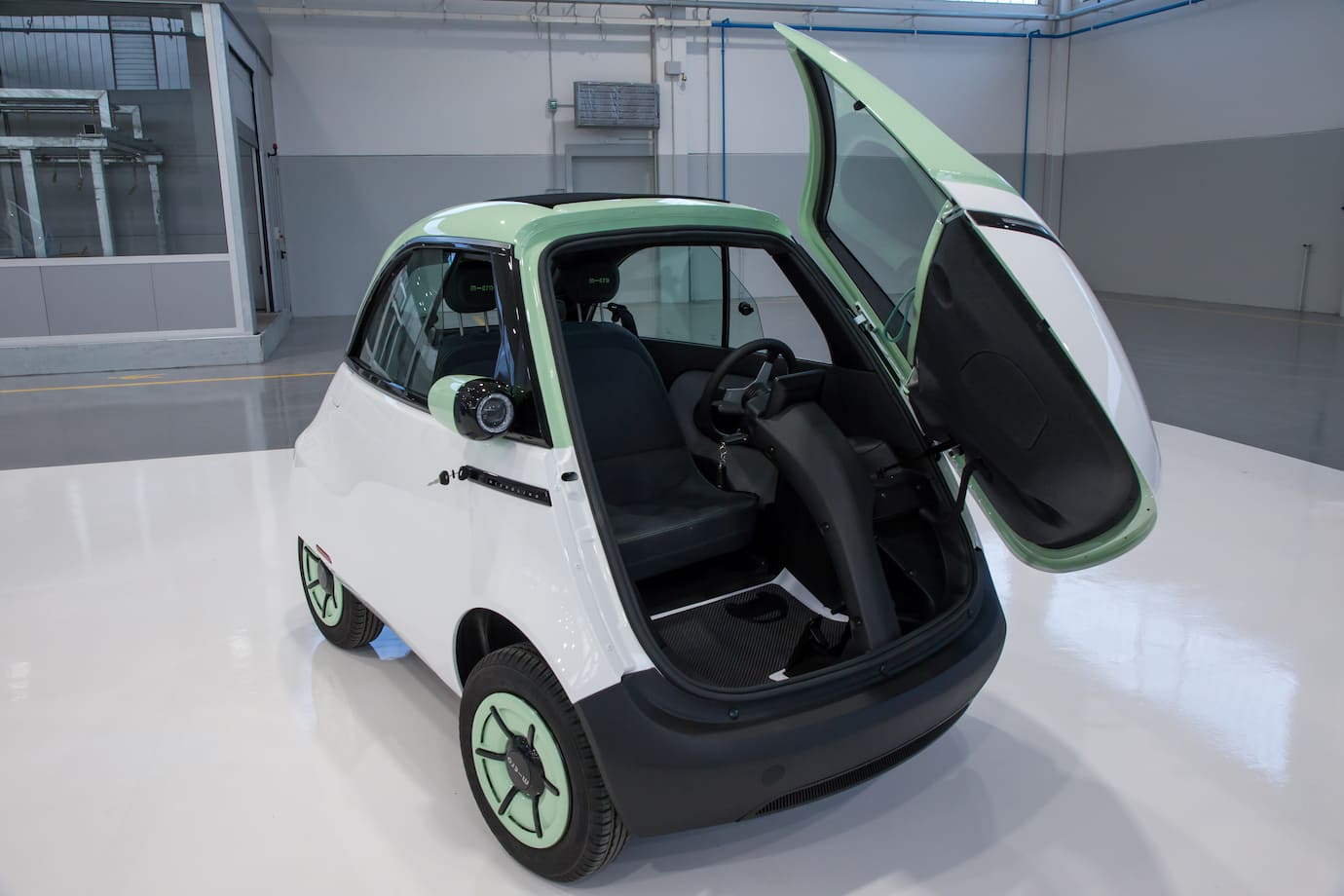 Microlino shows off new versions of its tiny electric bubble car