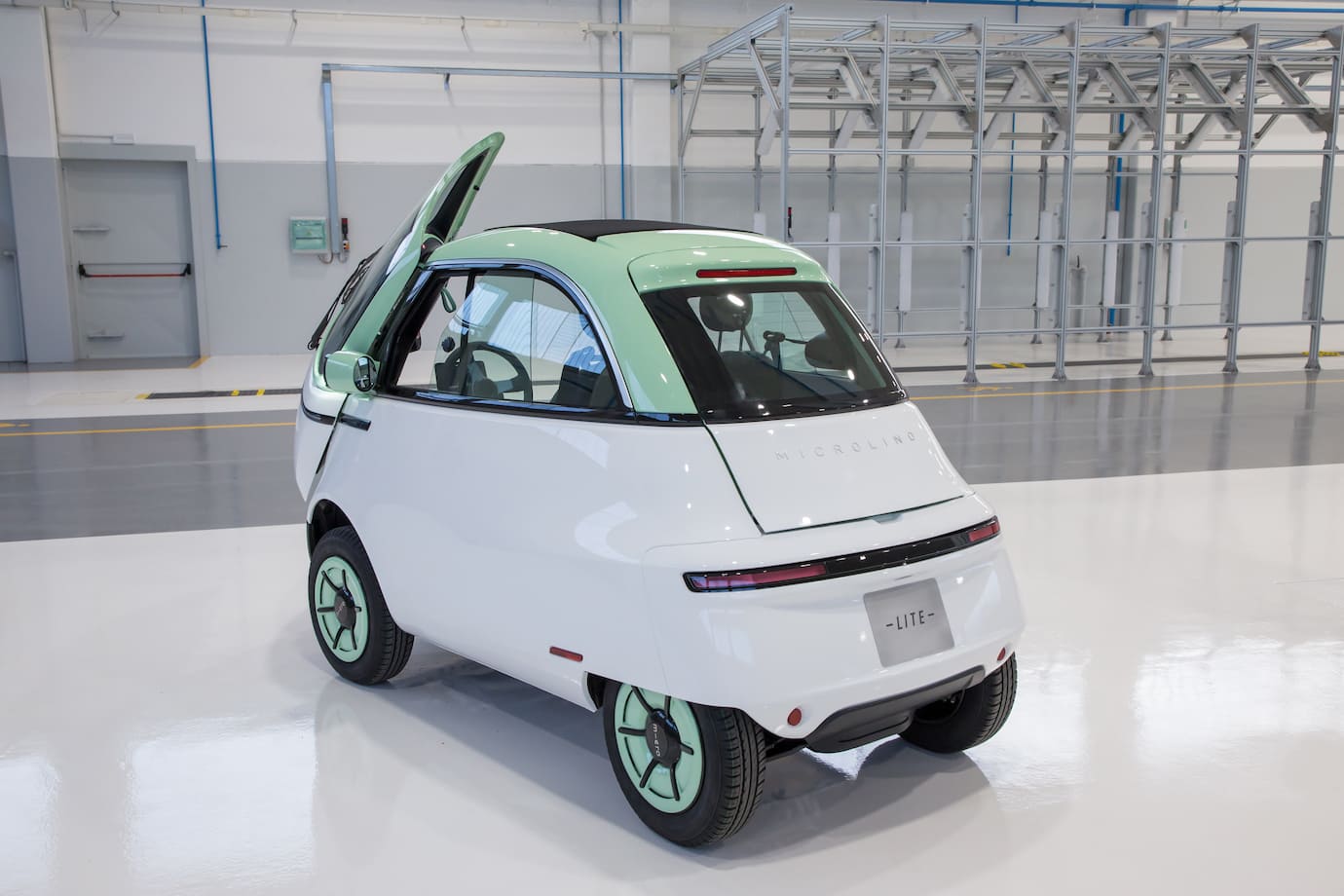 Microlino shows off new versions of its tiny electric bubble car