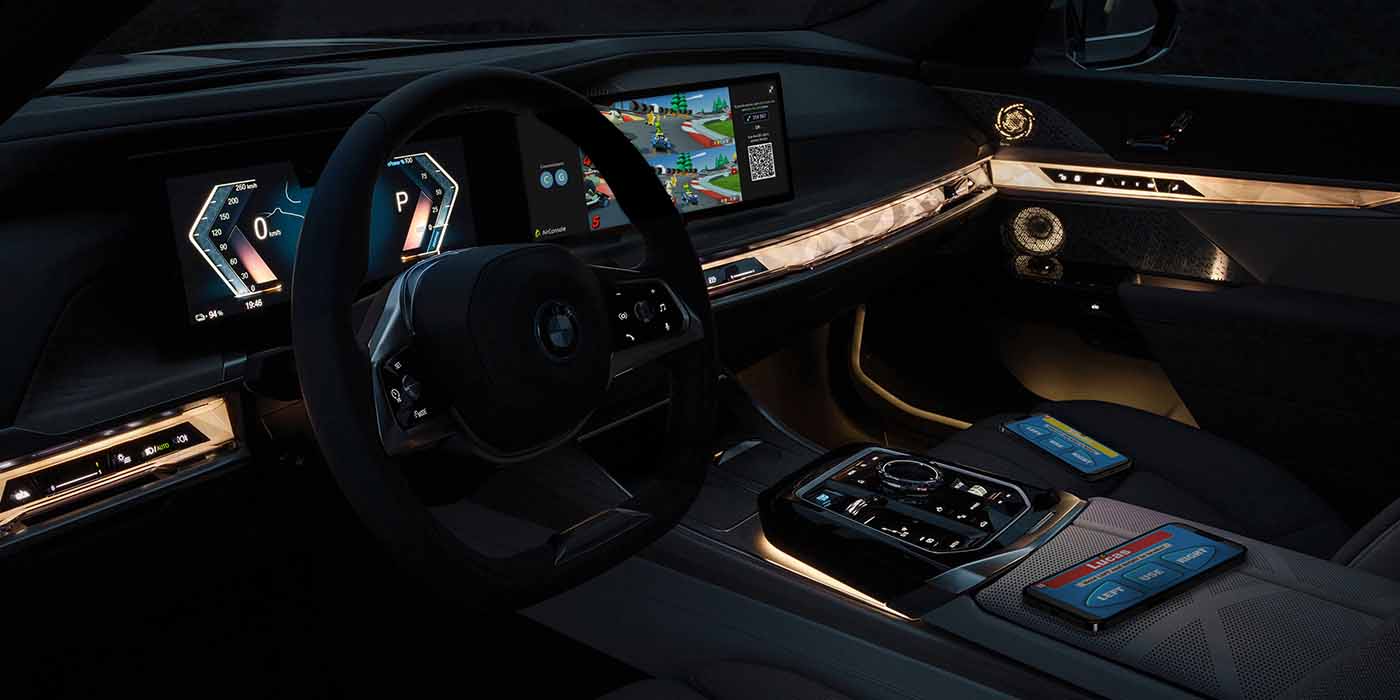 BMW partners with AirConsole to deliver video games to its EVs