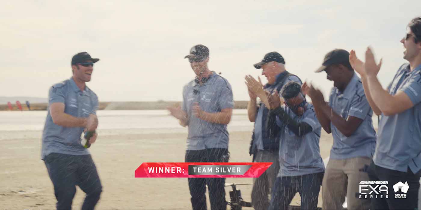 Airspeeder completes 'world's first' electric flying car race