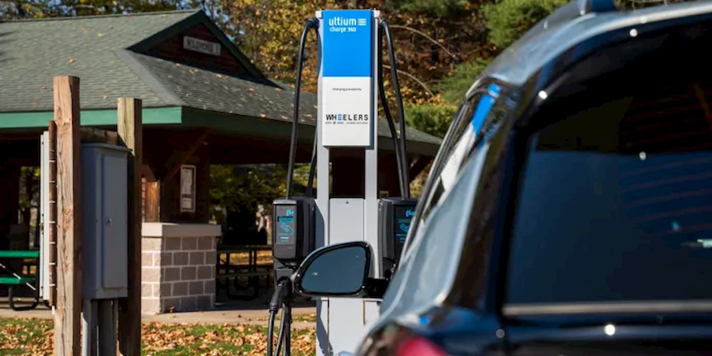 GM’s community EV charging program has its first US dealer