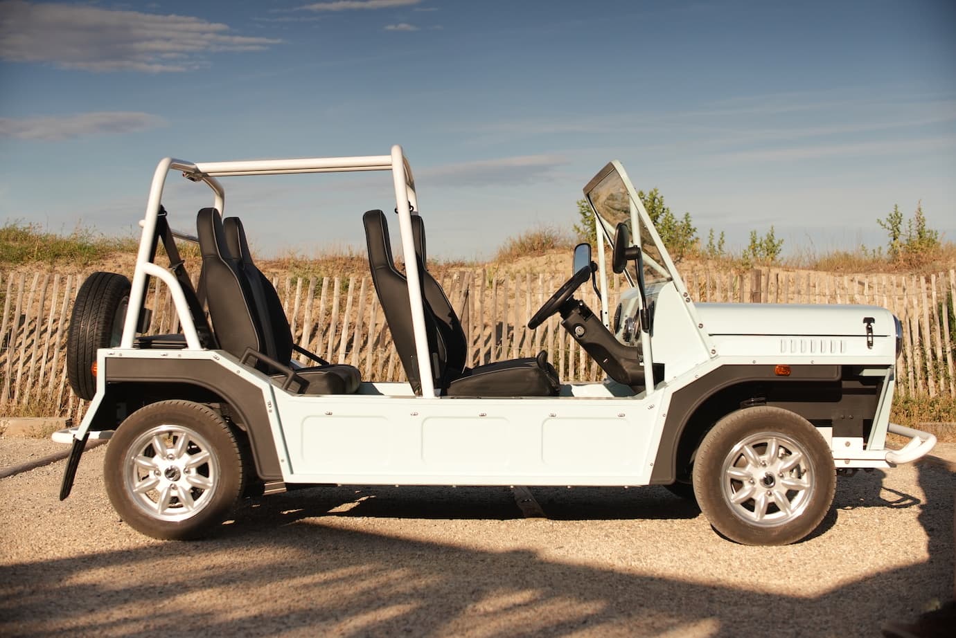 Fun-filled MOKE Californian open-top electric vehicle returns to US