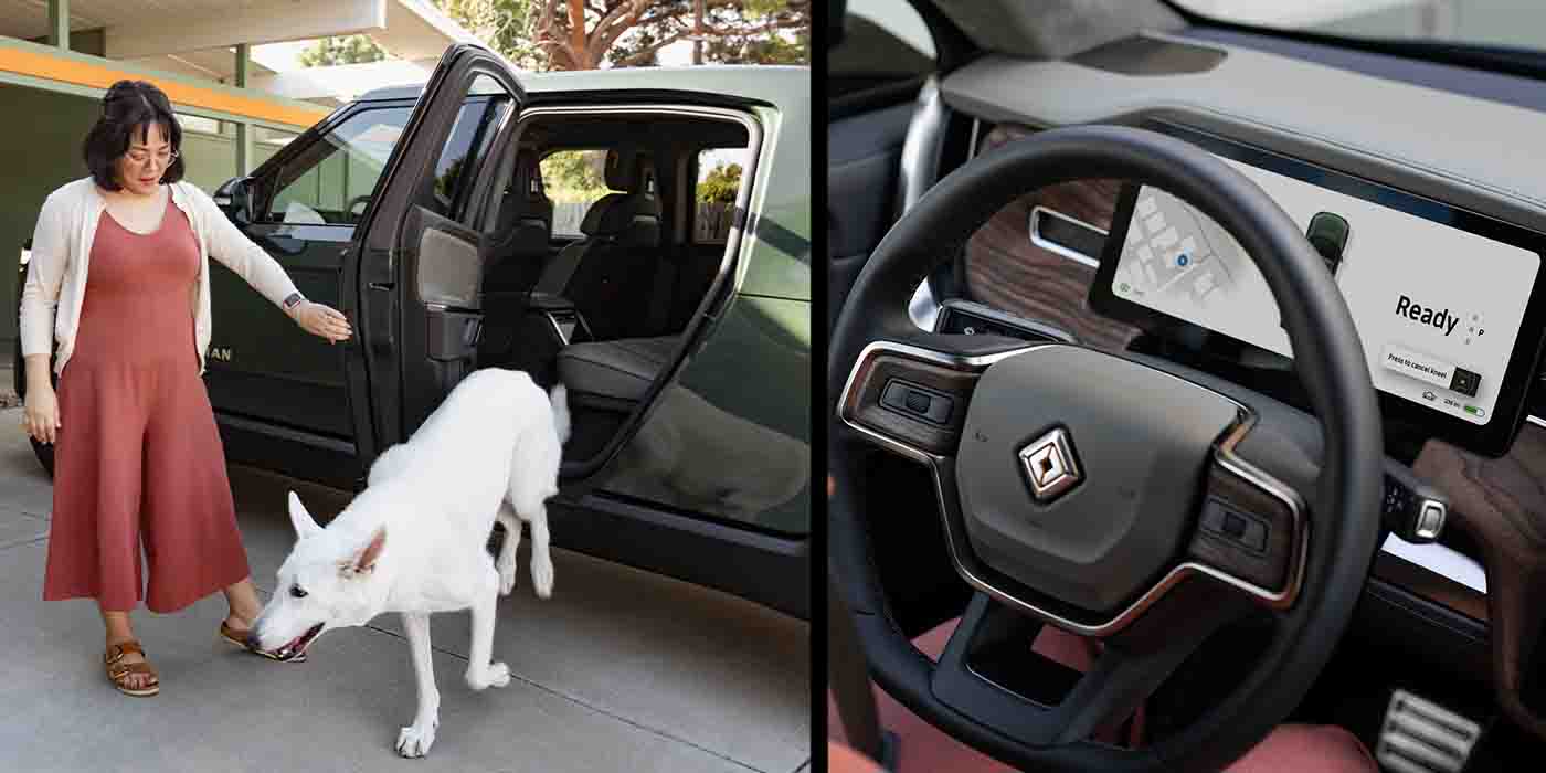 Rivian software update includes ‘Kneel Mode’ for easier entry, exit