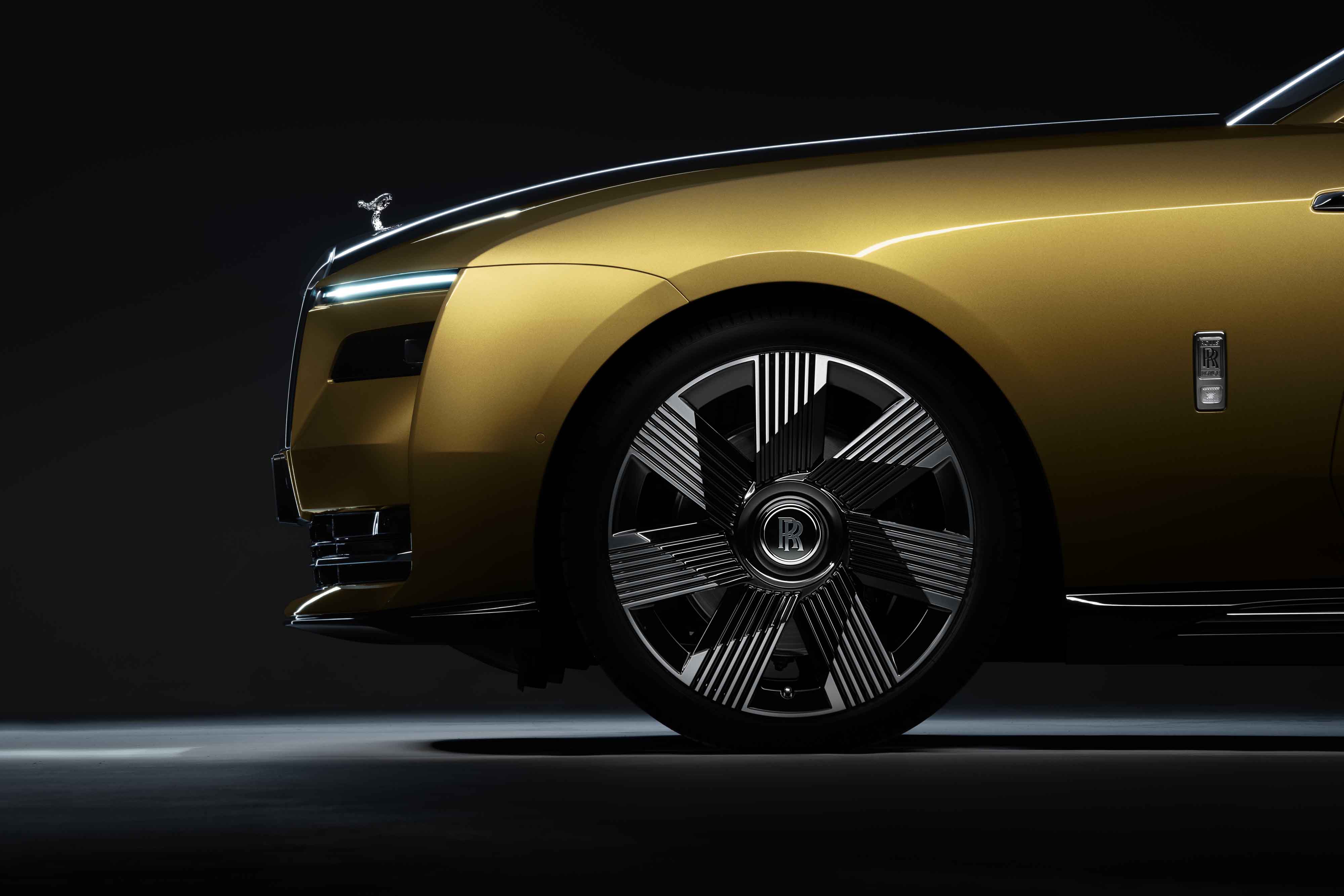 Rolls Royce officially unveils fully electric Spectre