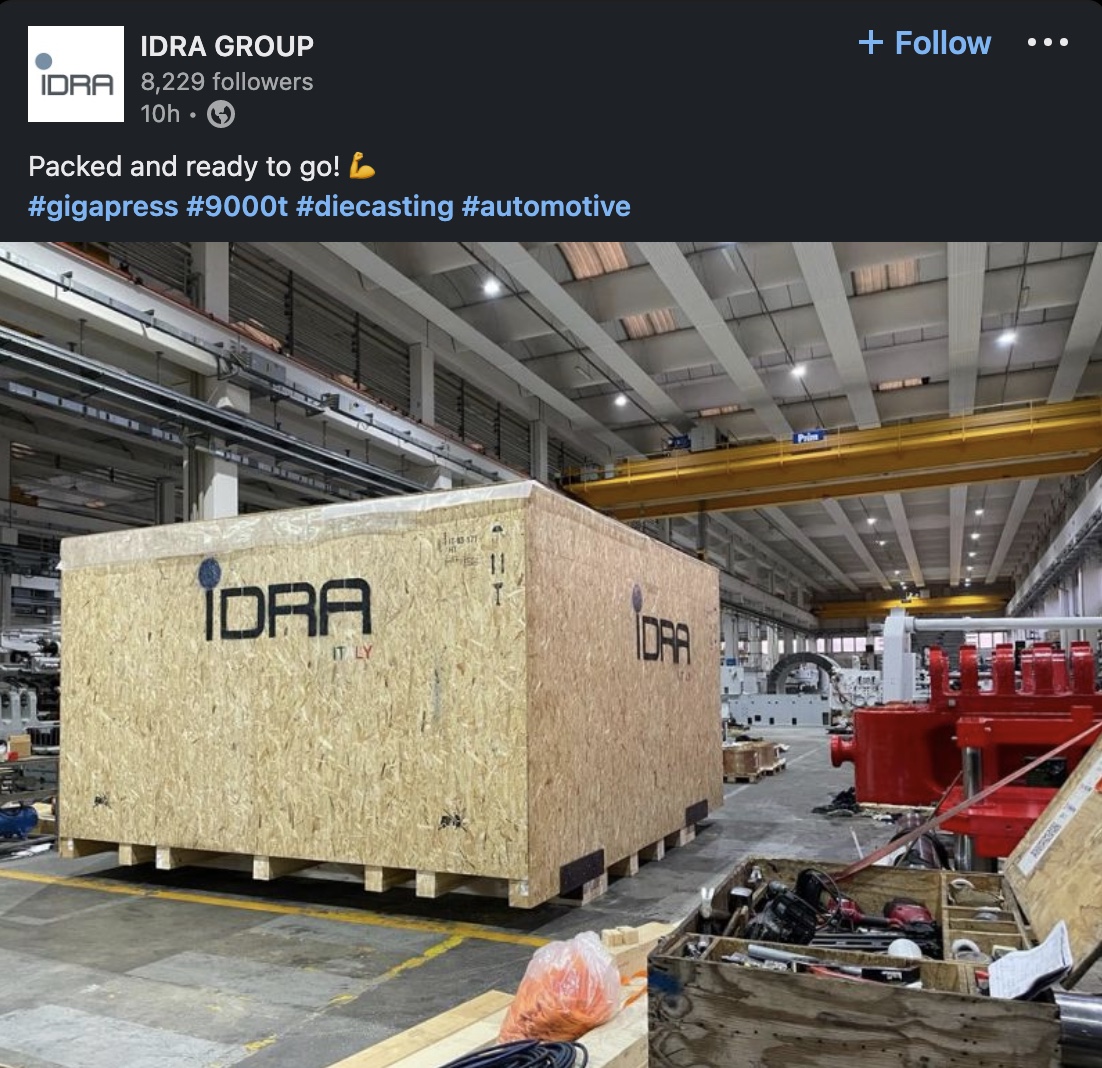 Tesla's new Cybertruck Giga Press is on its way | Electrek