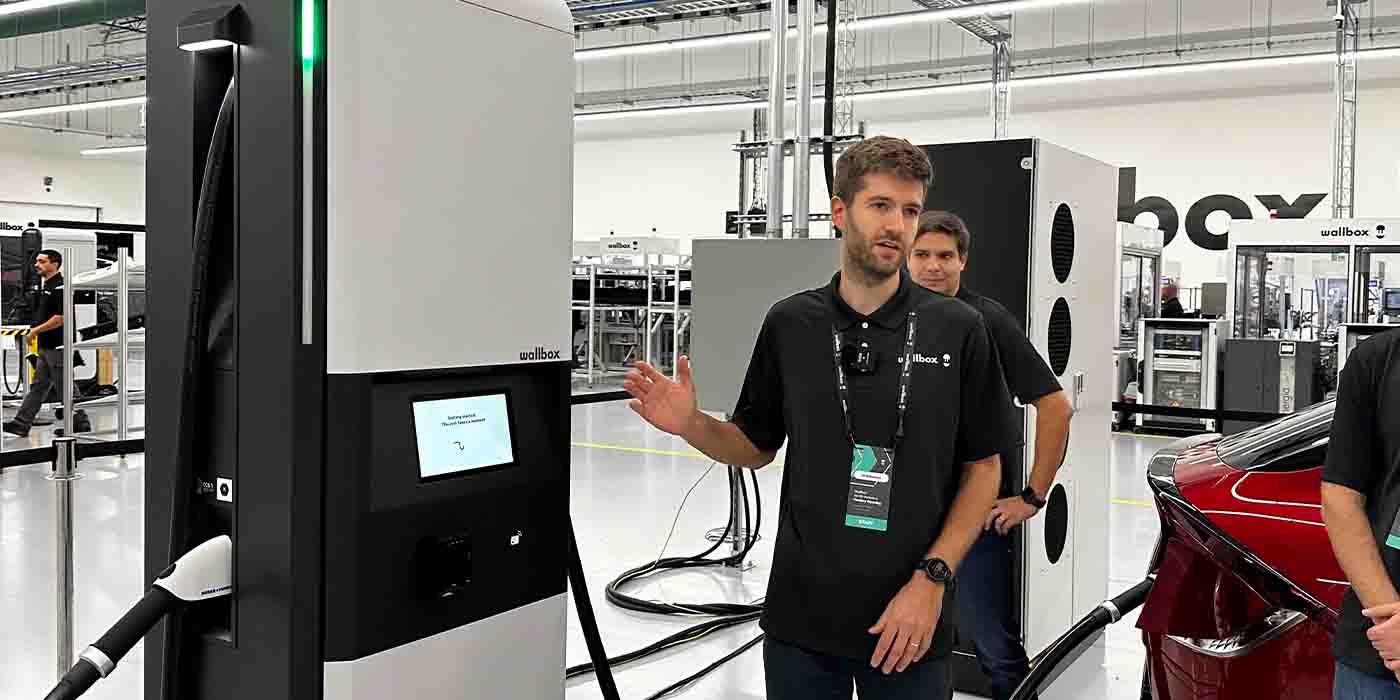 We toured Wallbox's Texas facility and demoed its 400 kW DCFC