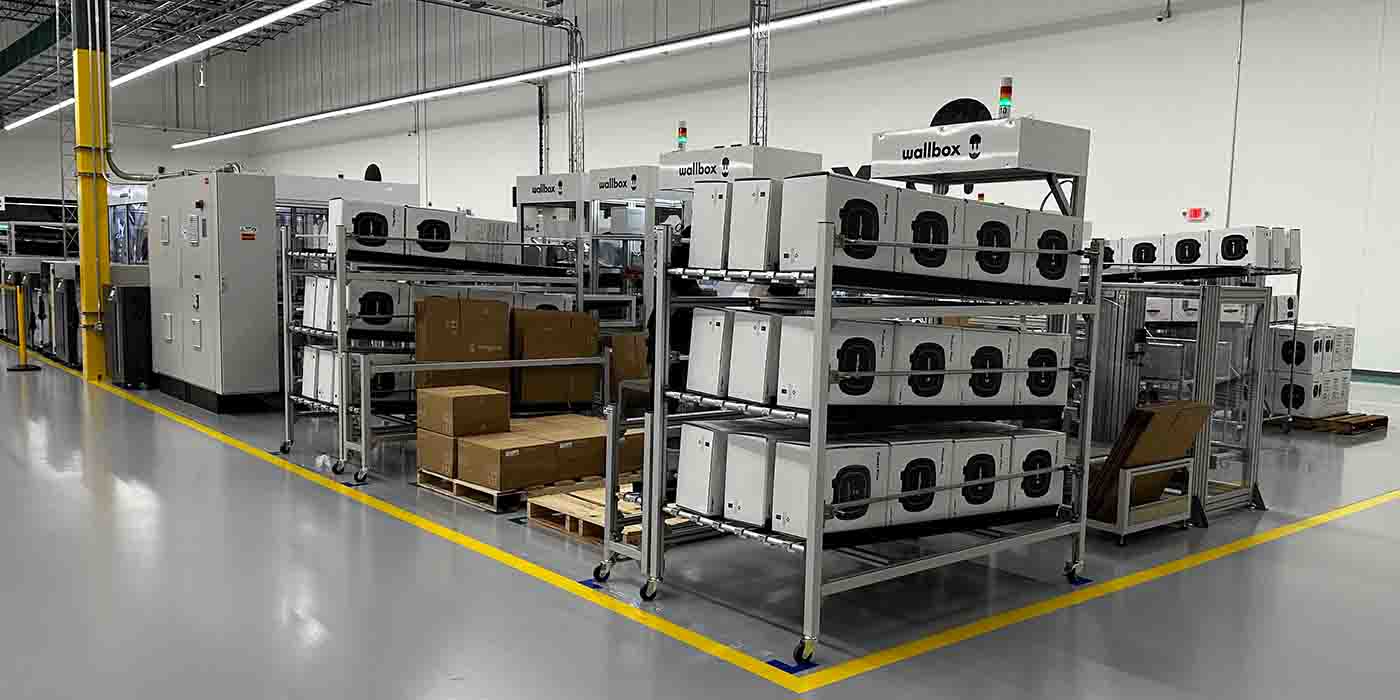We toured Wallbox's Texas facility and demoed its 400 kW DCFC