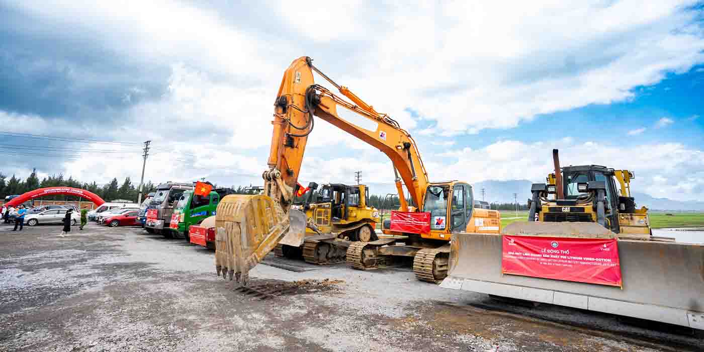 VinFast energy division breaks ground on 5 GWh battery factory