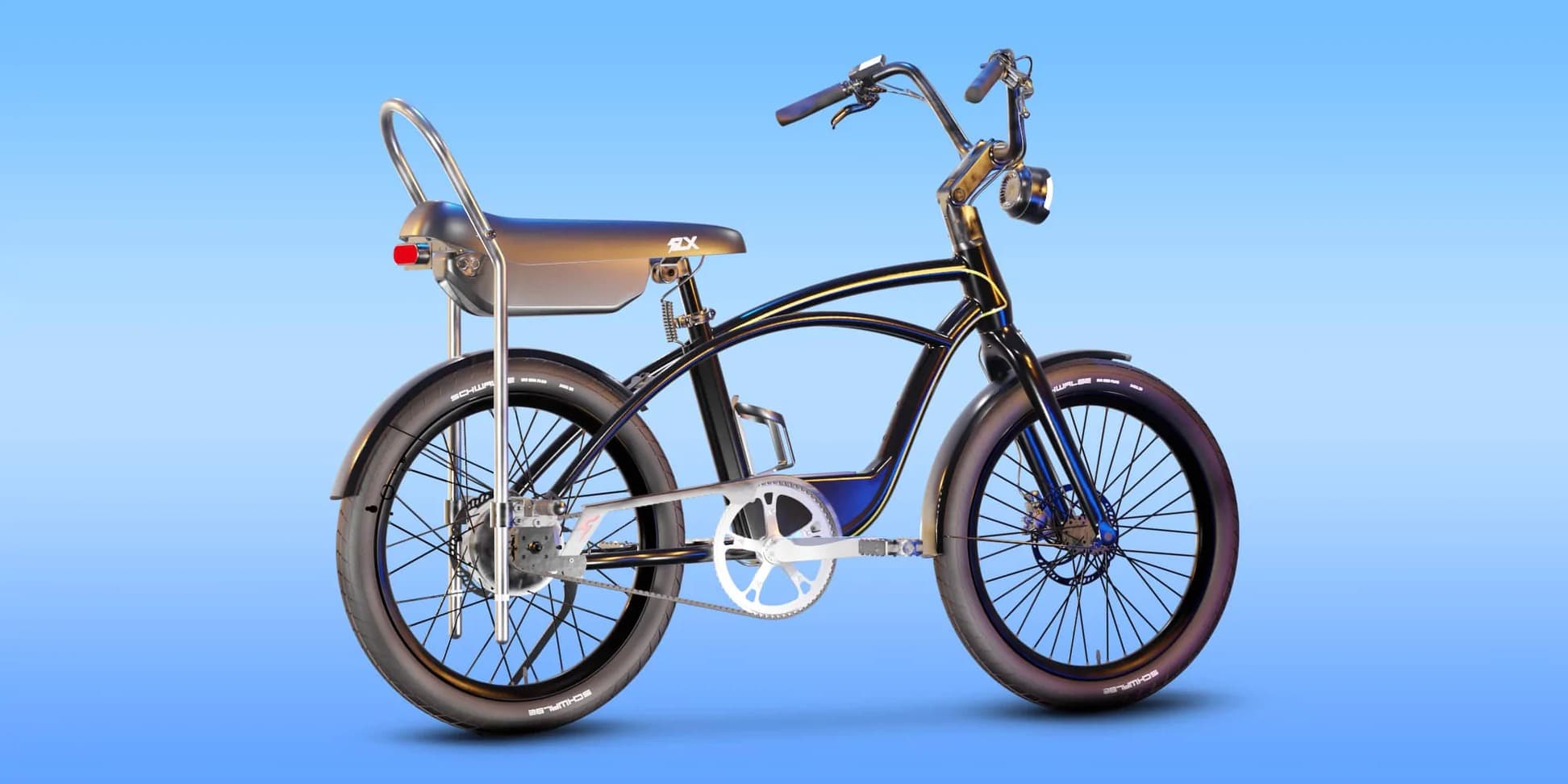 FLX Menace unveiled as retro e-bike with an extra dose of cool