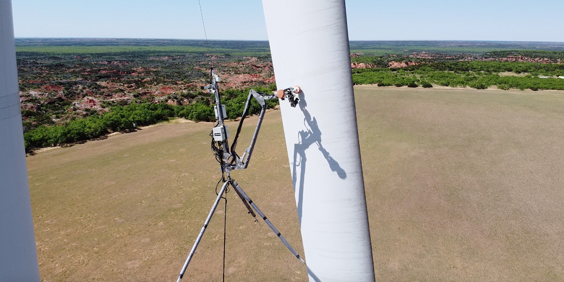 These robots crawl all over wind turbines so humans don't have to