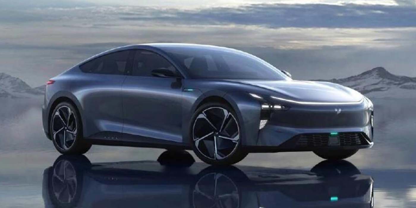 JIDU teases its next all-electric AI powered robot car