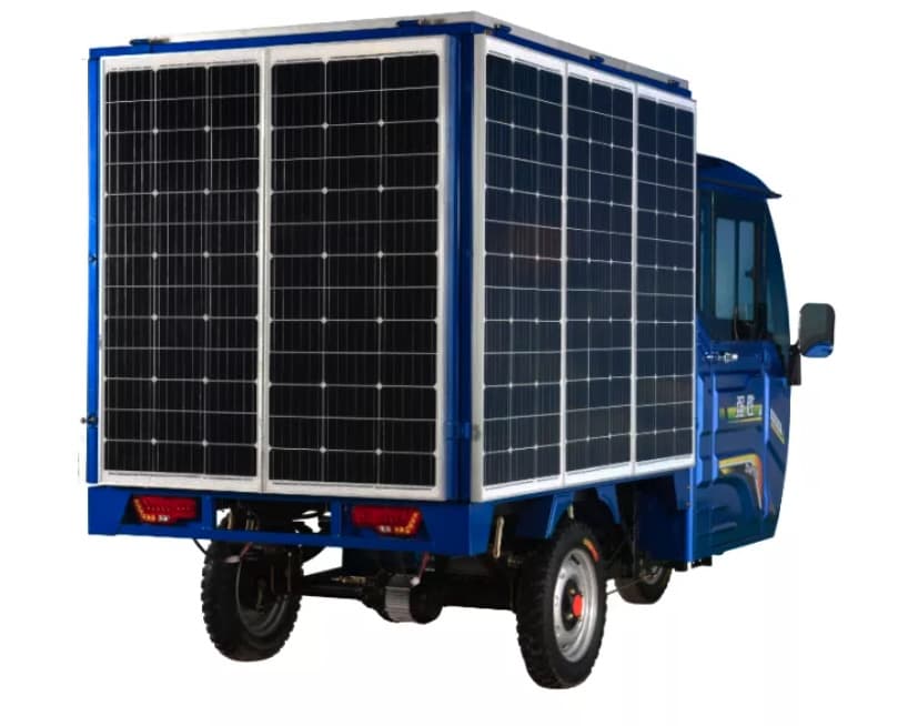 Weird Alibaba: A $2,000 solar-powered electric truck from China