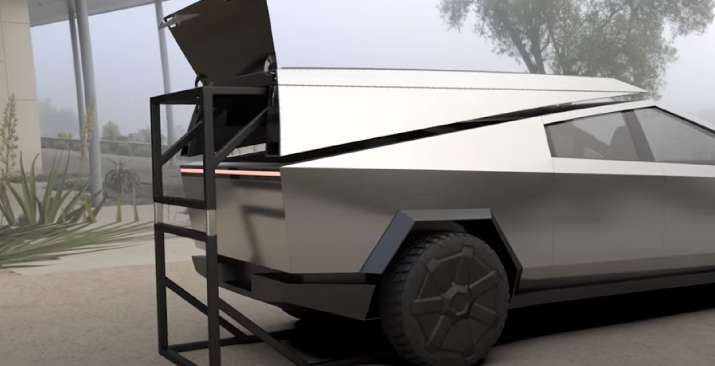 Tesla Cybertruck gets a $24K camper option | Electrek
