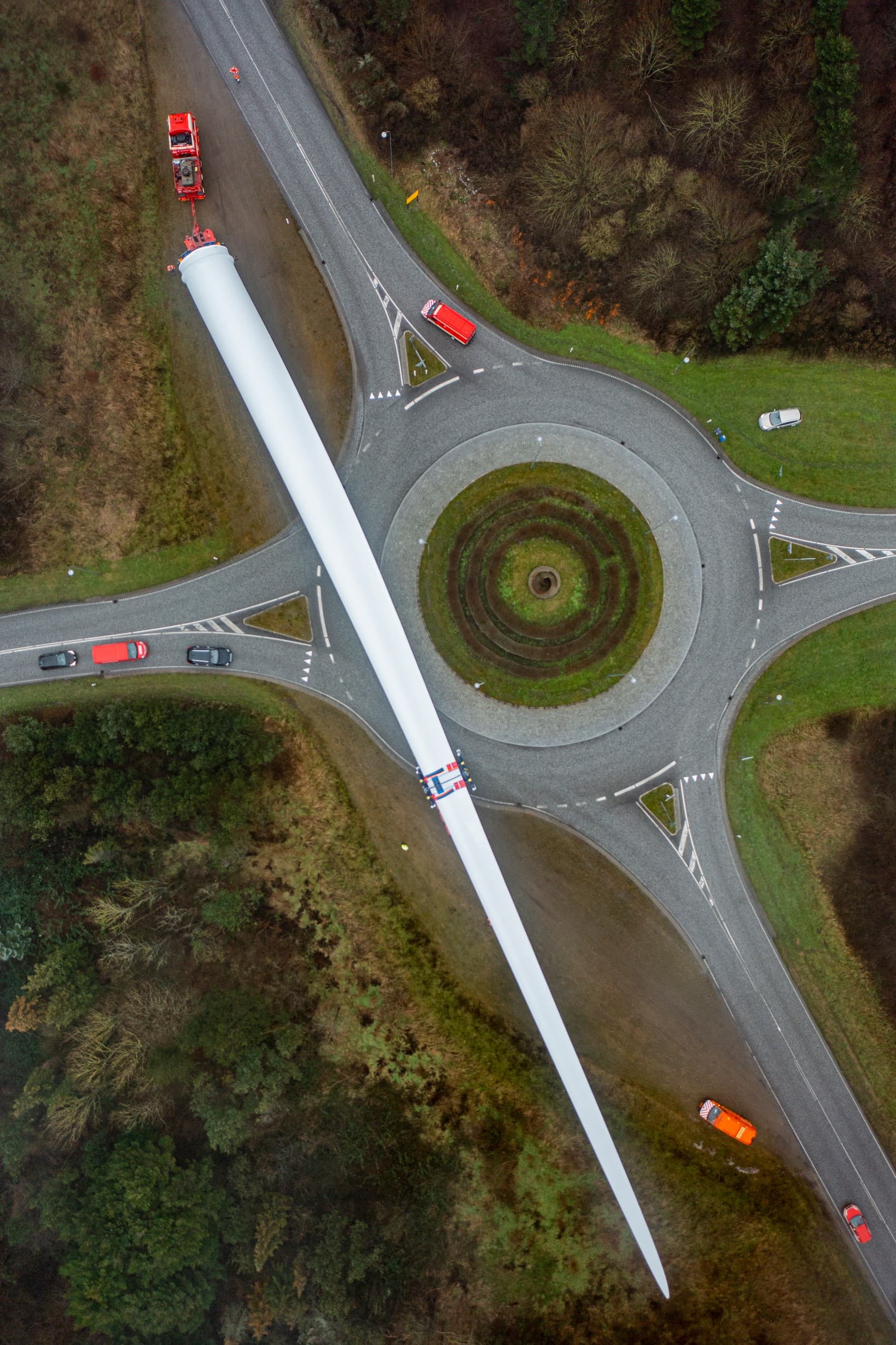 World's most powerful wind turbine's blades arrive for installation