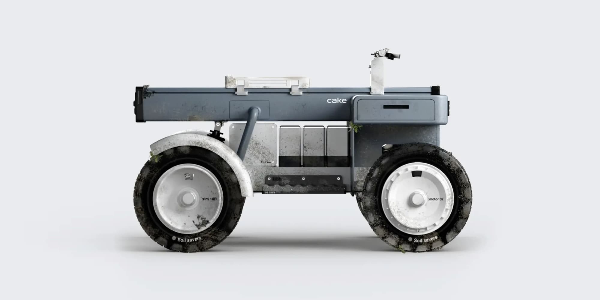 CAKE Kibb unveiled as semi-autonomous electric ATV for farmers