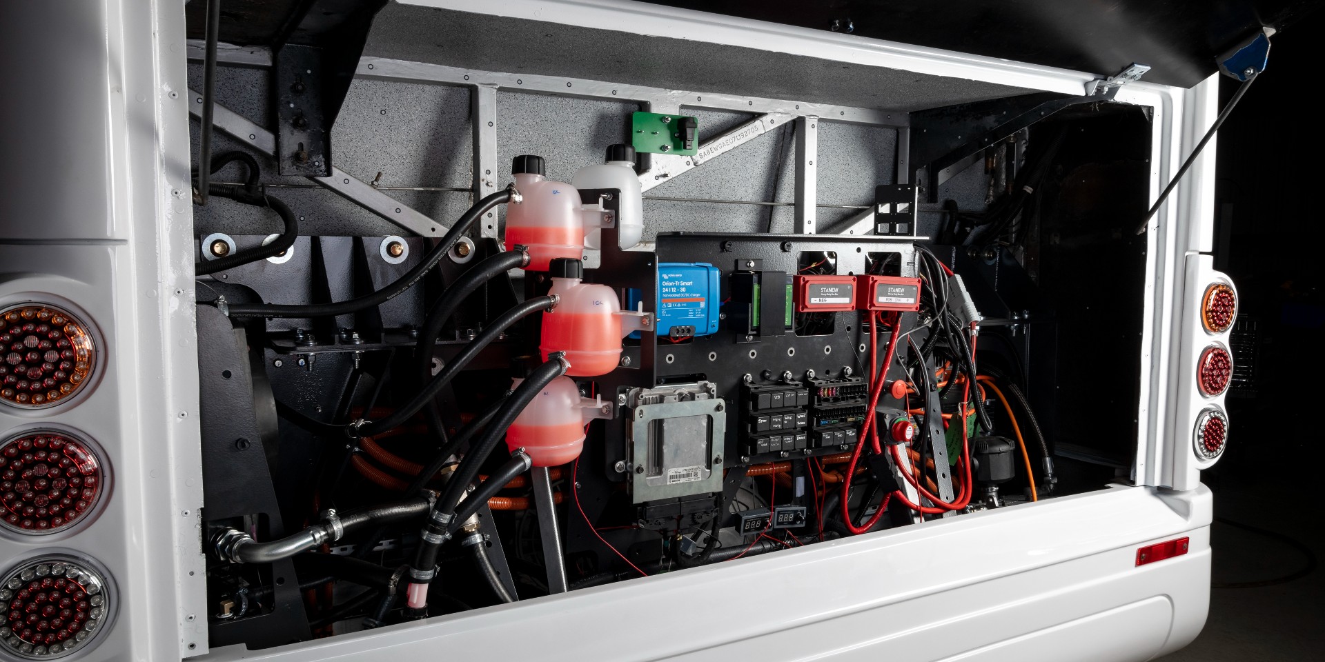 Here's how this company turns diesel buses into electric buses