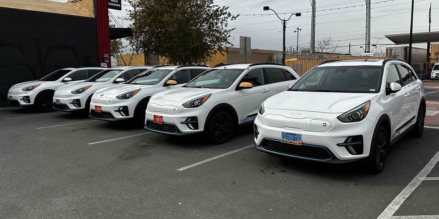 We tested Halo.Car's remote piloted carshare program in Vegas