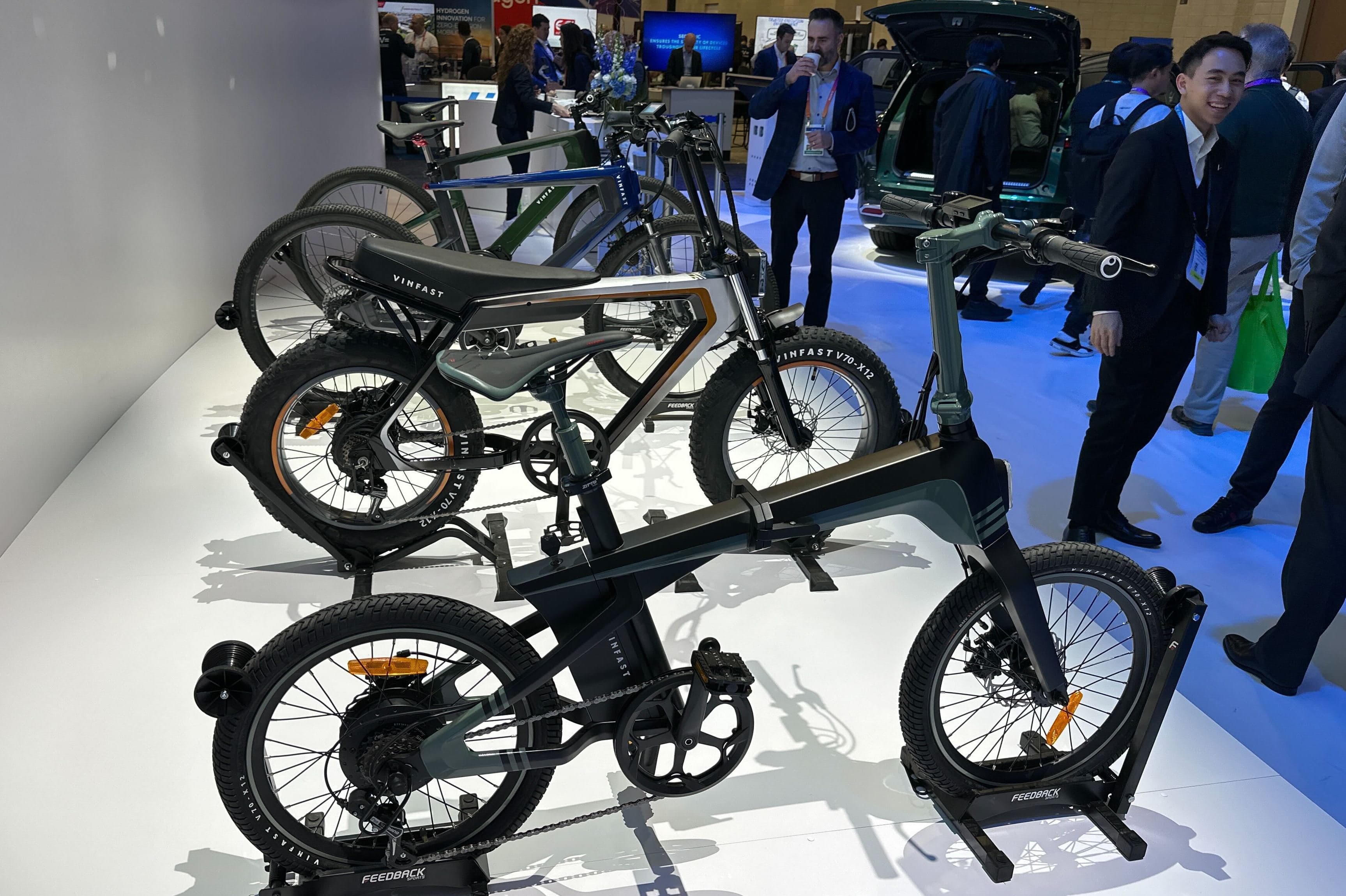 Vinfast unveils 4 new electric bike models from electric car maker