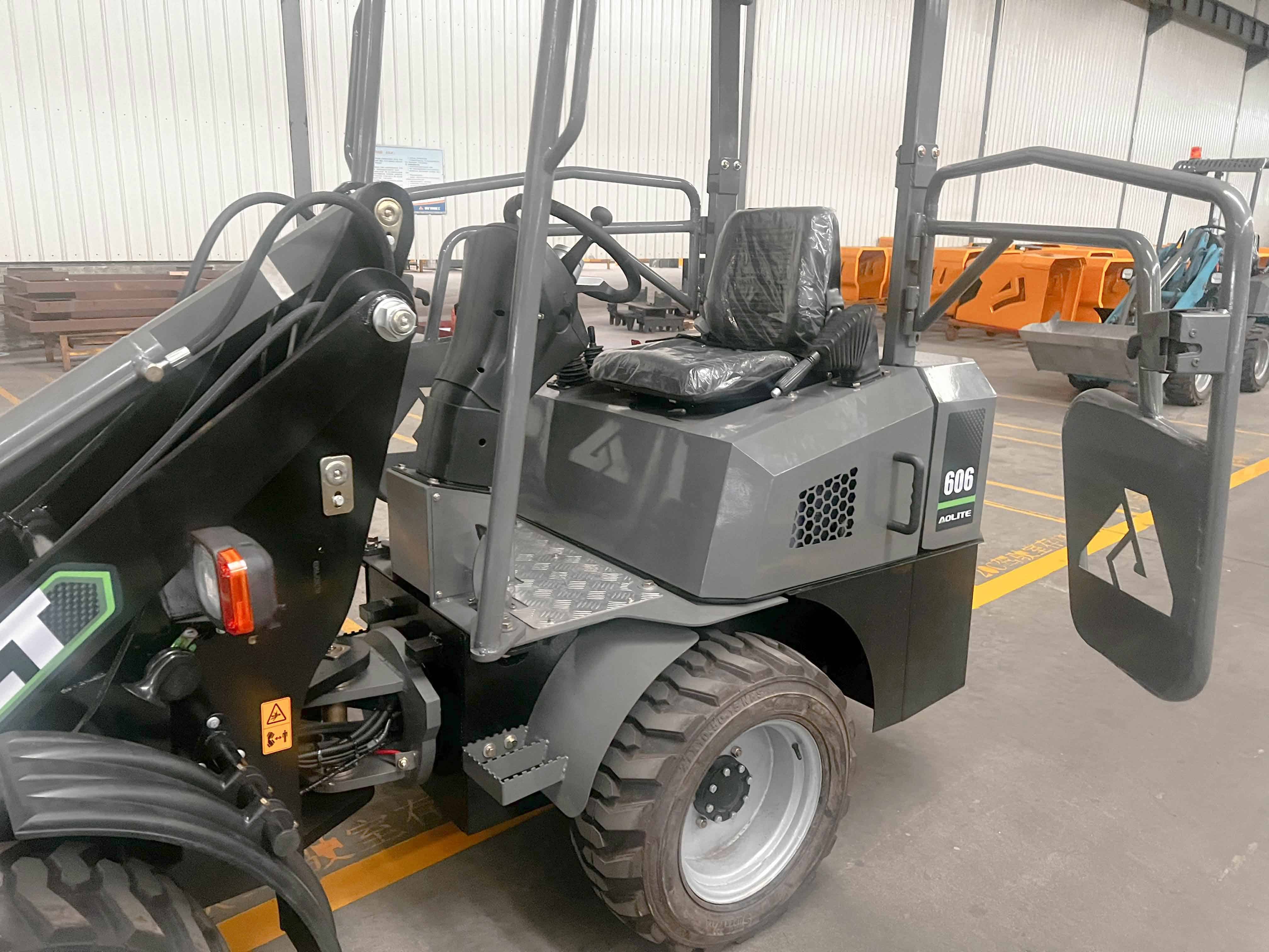 These electric mini loaders are backyard-sized construction tools