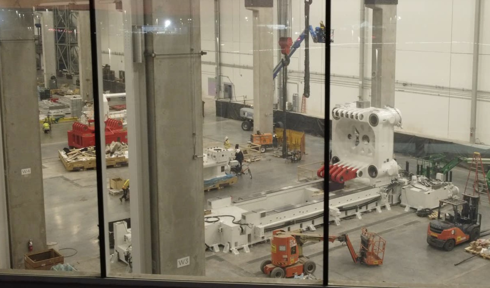 Tesla is spotted assembling giant casting machine for Cybertruck ...