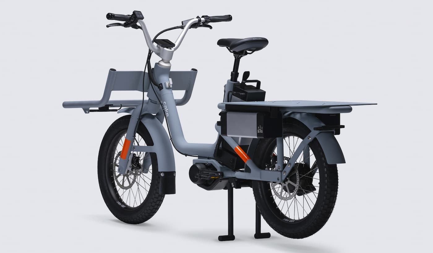 CAKE Åik unveiled as 223 mile range electric bike with 3 batteries