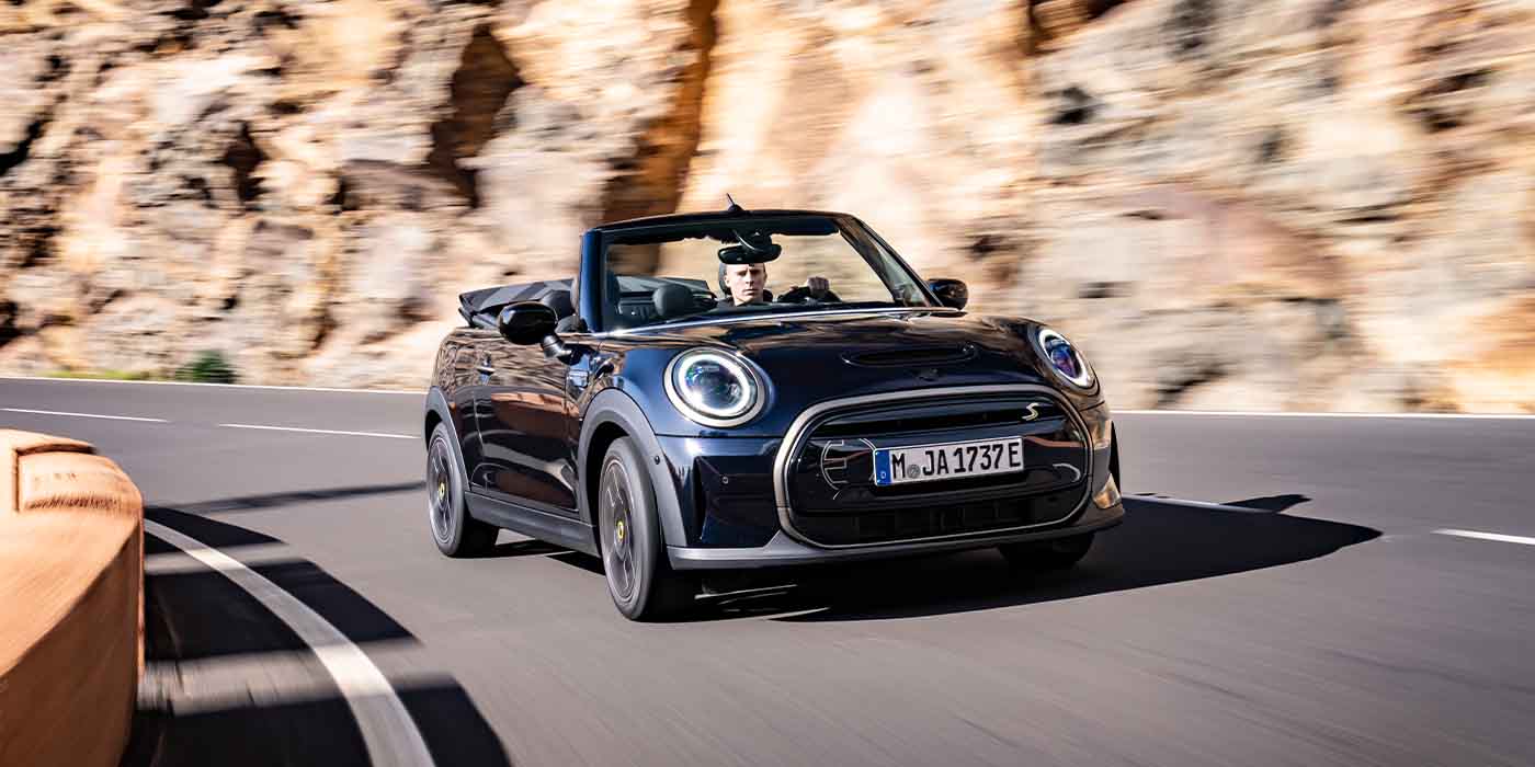 MINI’s Cooper SE convertible offers an ‘open-air go-kart feeling’