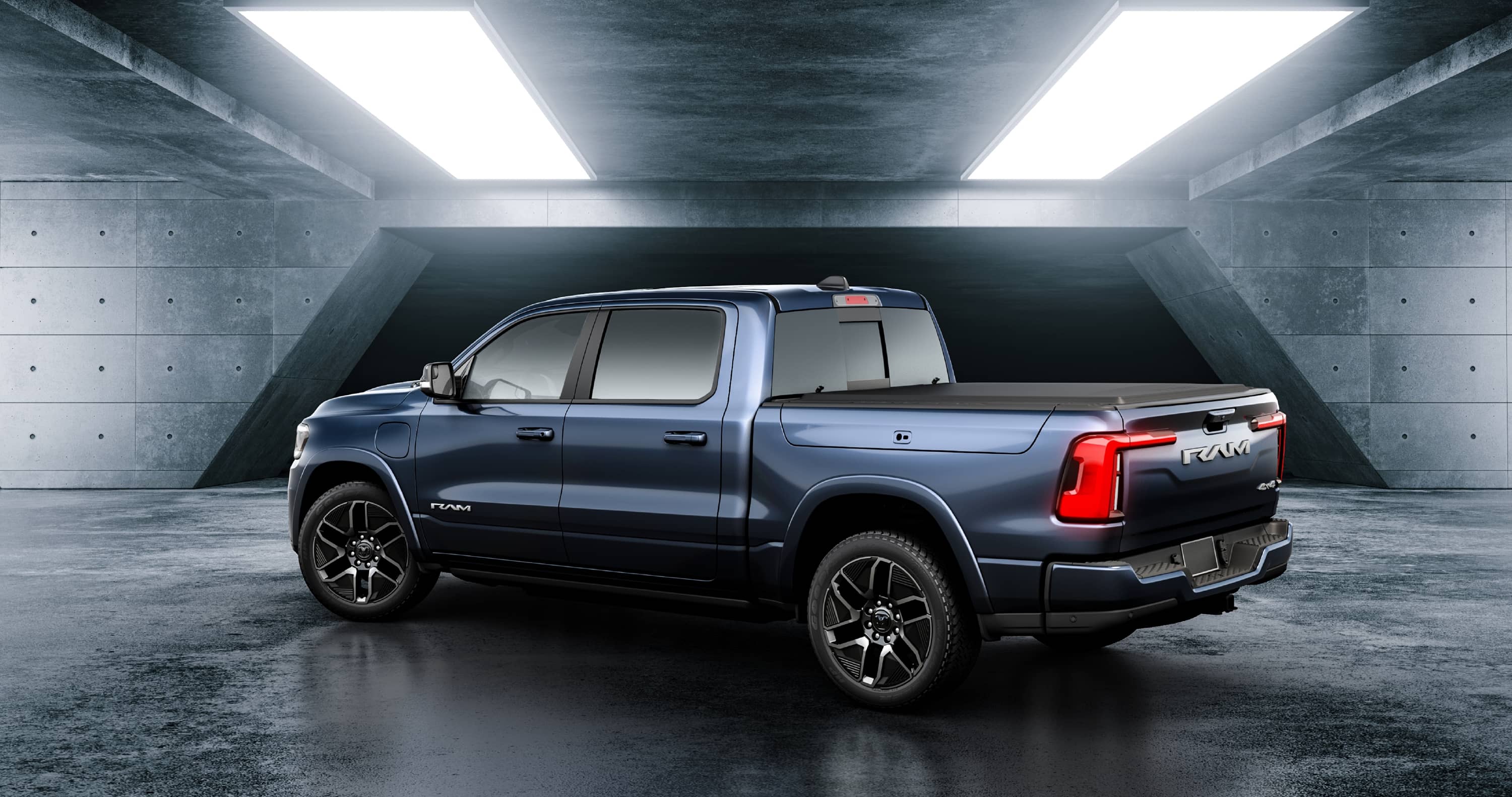 Check out the first images of the 2025 Ram 1500 REV electric truck