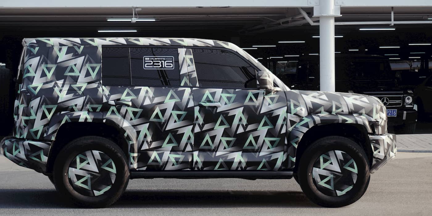 Electric Mercedes G-Wagon competitor launching by China's BYD