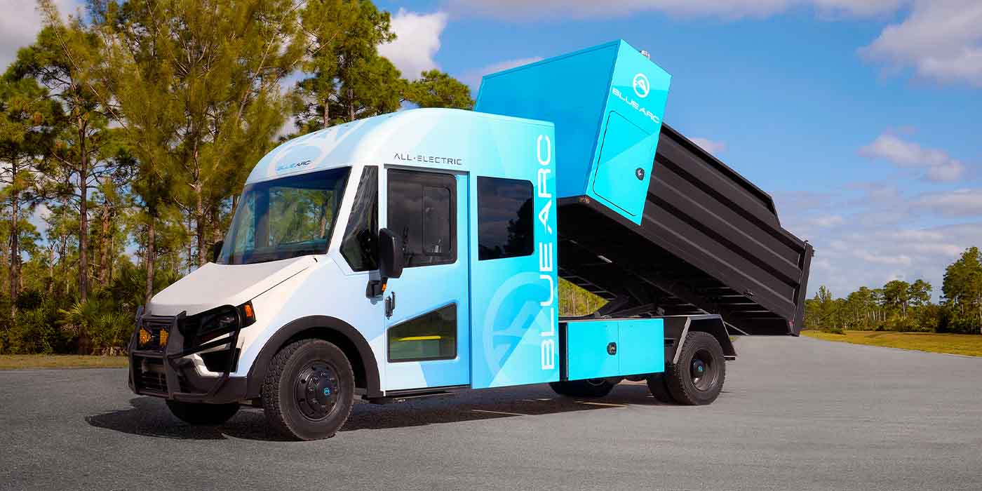 Shyft Group's Blue Arc debuts Class 5 EV with 200+ mile range