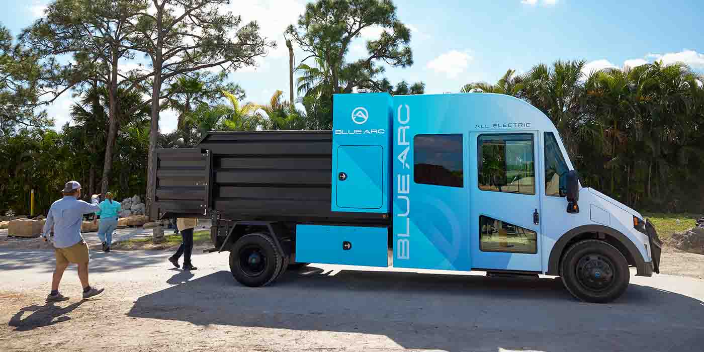 Shyft Group's Blue Arc debuts Class 5 EV with 200+ mile range