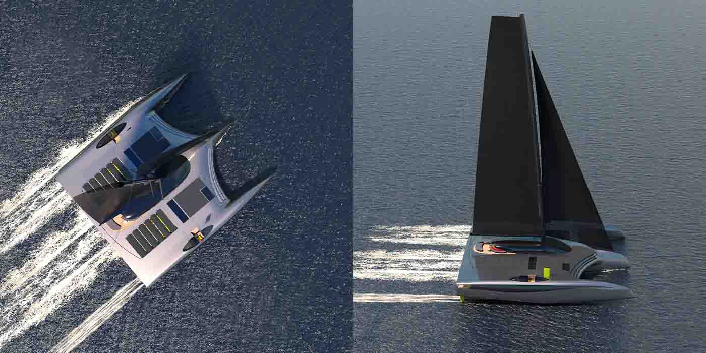 Domus solar trimaran to deliver unlimited range, no emissions