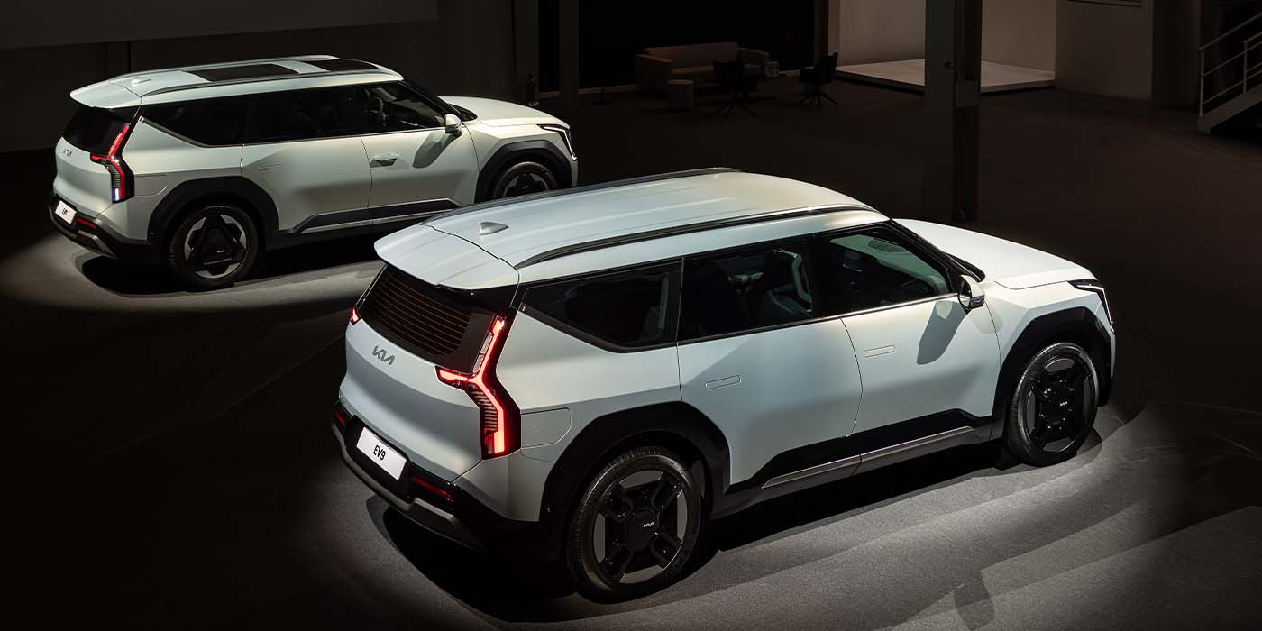 Swivel seats!? Kia reveals first official images of EV9 SUV