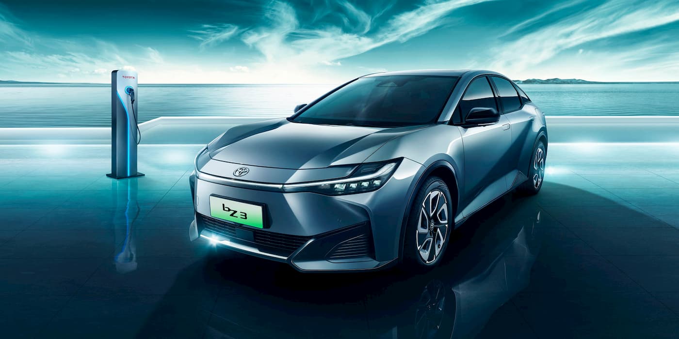 First Toyota bZ3 EV co-developed with BYD rolls off the line