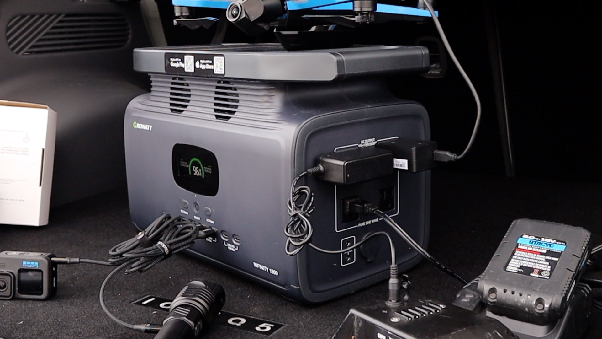 Growatt INFINITY 1300 $999 Versatile Power Supply/Home Backup [Video ...