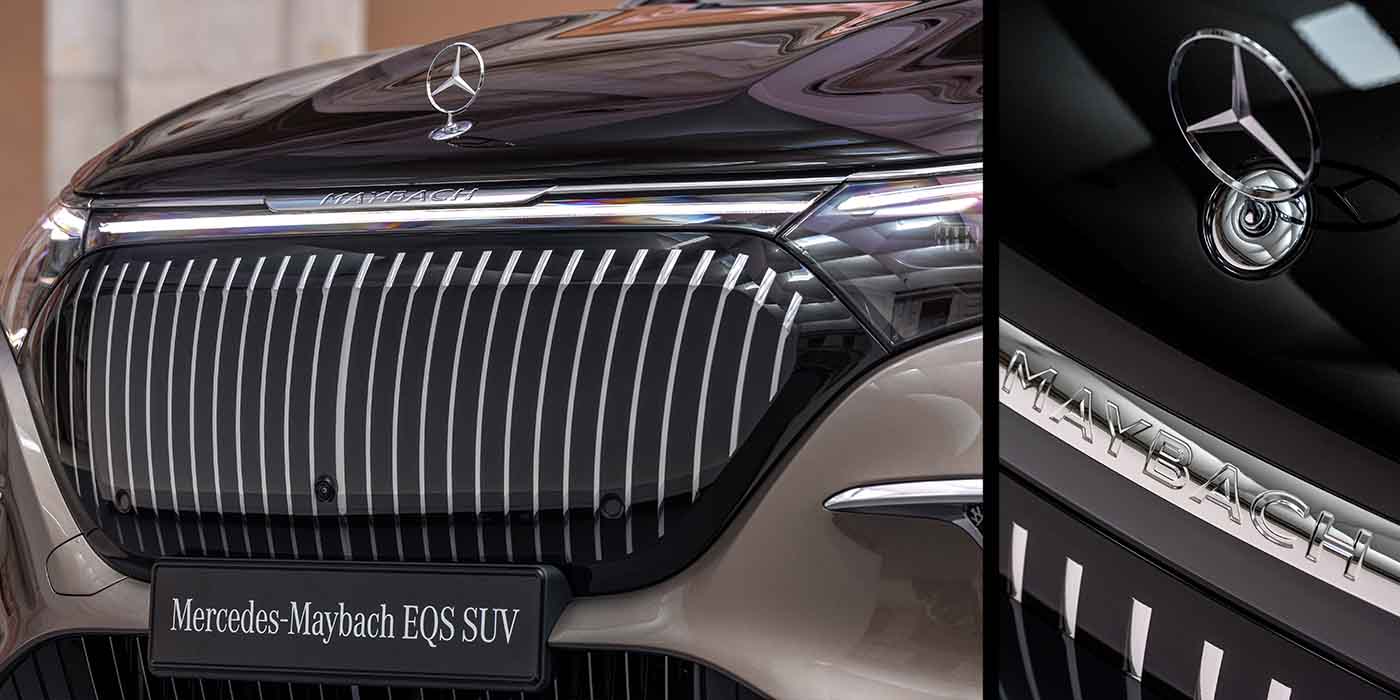 Mercedes-Maybach unveils electric EQS SUV, complete with fridge
