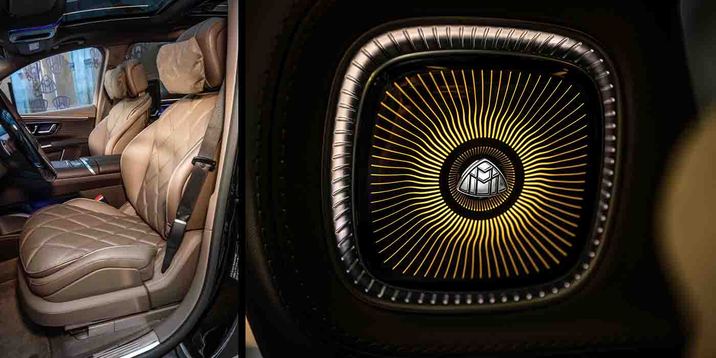 Mercedes-Maybach unveils electric EQS SUV, complete with fridge