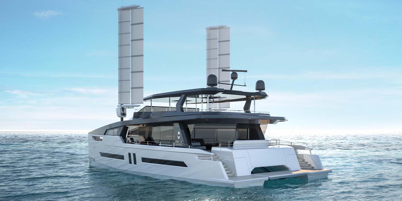 ALVA Yachts goes long with a 90-foot solar electric superyacht