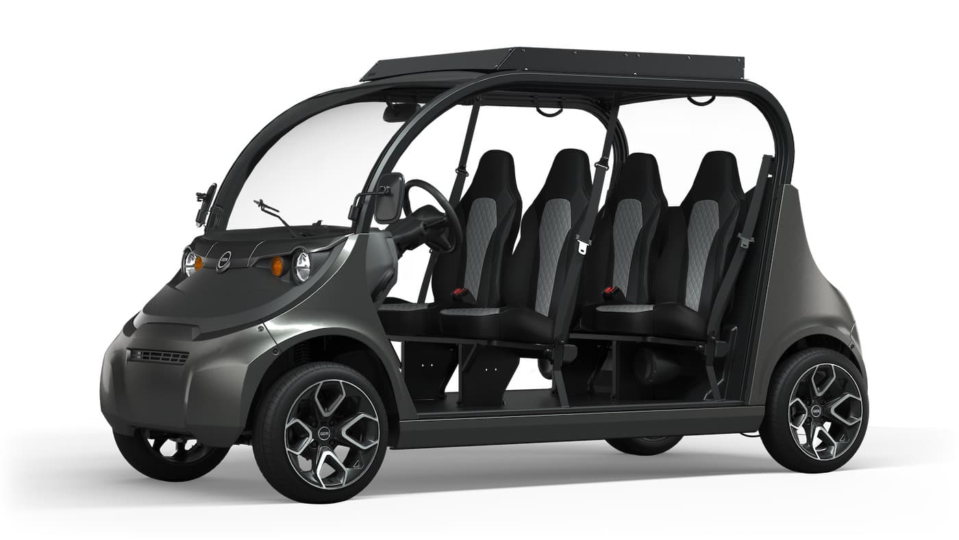Gem Adds Solar Panel Option For Its Popular Lsv Electric Vehicles