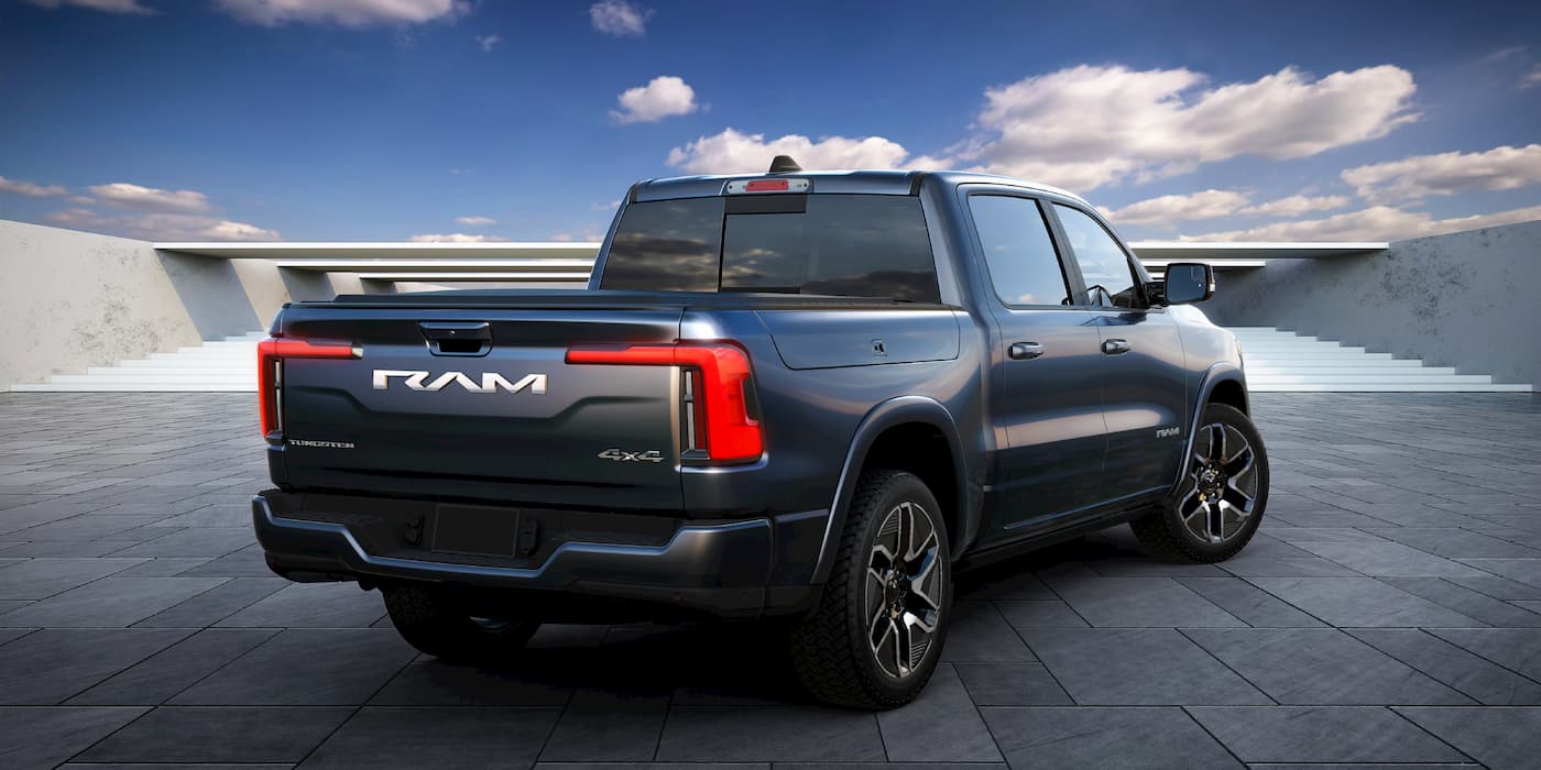 2025 Ram 1500 REV specs: up to 500M range, 14,000 lbs towing...