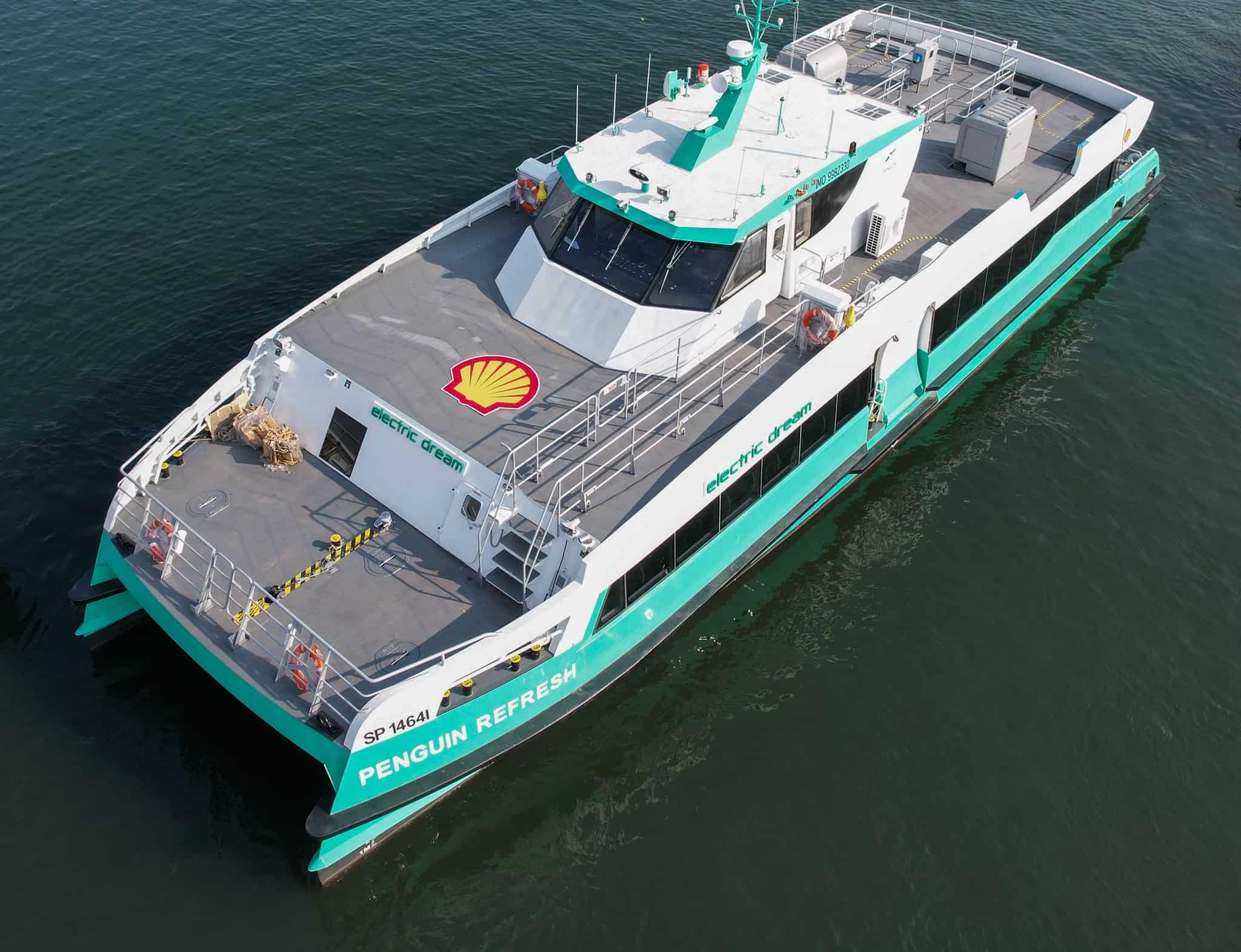Shell launches its first zero-emission electric ferry